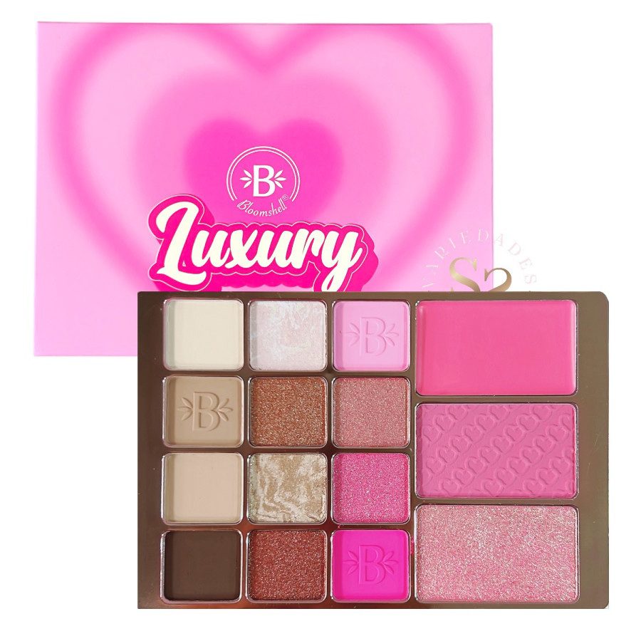 Paleta De Sombras Luxury Magenta Bloomshell – Burbay Beauty